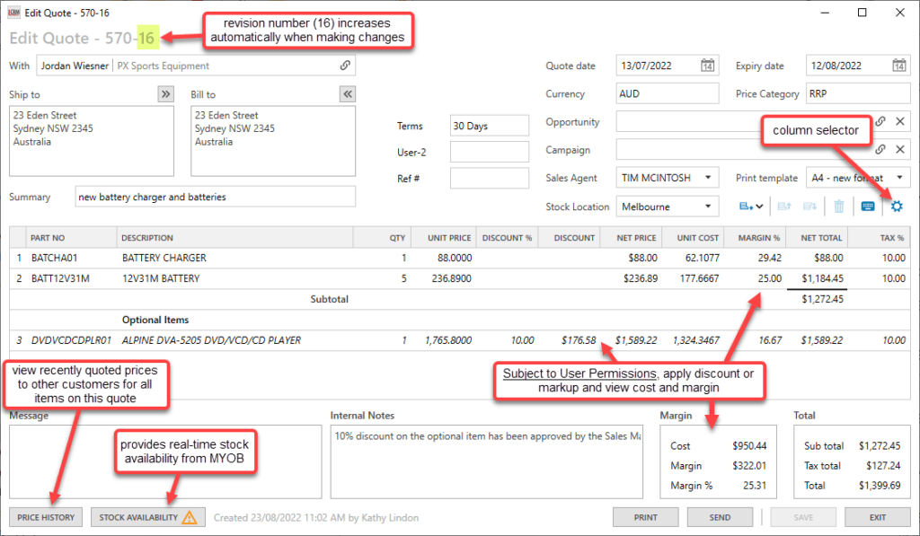 On-Premise CRM for MYOB – Legrand CRM